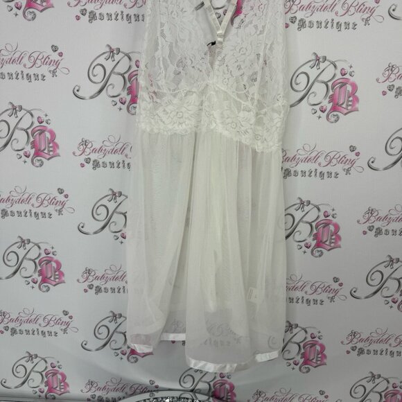 Avid Love | Intimates & Sleepwear | Avid Love Babydoll Mesh Tank Top ...